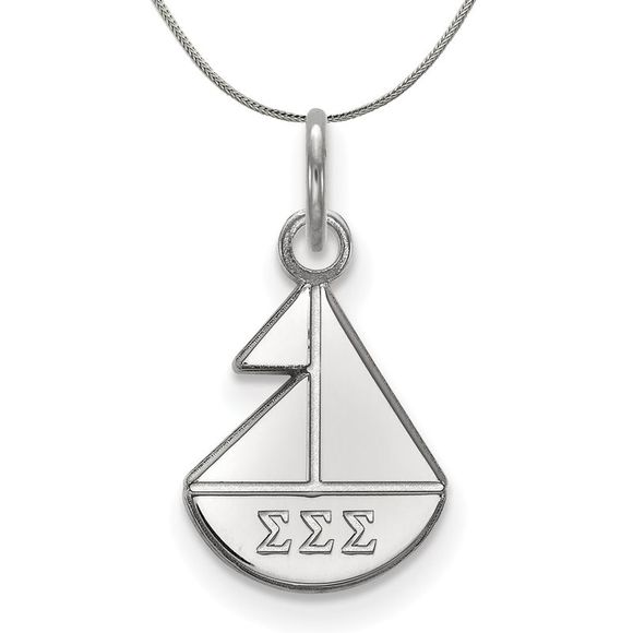 Black Bow Jewelry Co. | Jewelry | Sterling Silver Sigma Sigma Sigma Xs ...